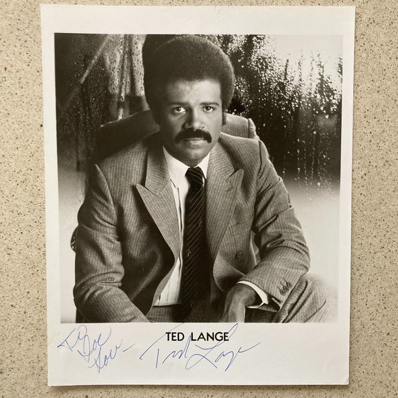 Autograph | Other | Ted Lange Signed Inscribed Photo 8x Bw Tv Isaac ...